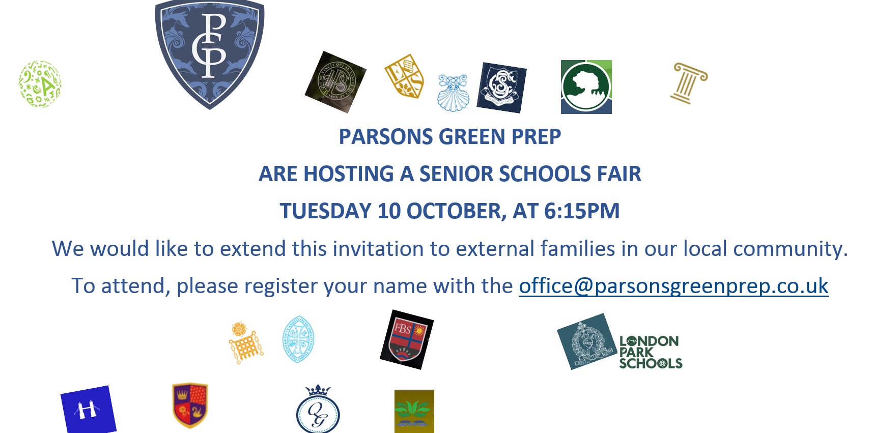 Our Senior Schools Fair | Fulham Schools | Parsons Green Prep